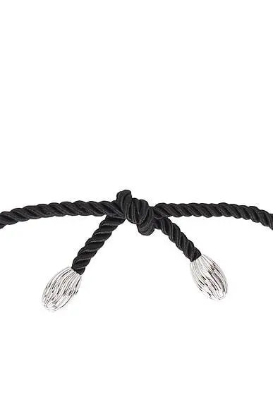 JULIETTA Nautilus Necklace - Black