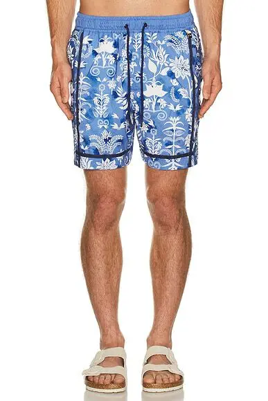 Agua Bendita Fredie Trunks - Blue