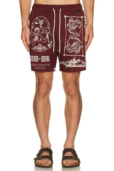 Agua Bendita Joe Trunks - Red