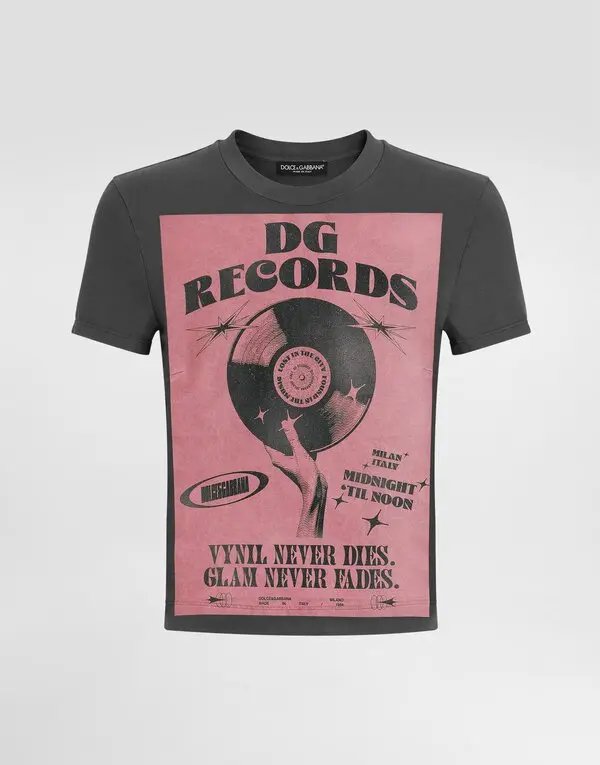Dolce & Gabbana Printed Jersey T-shirt