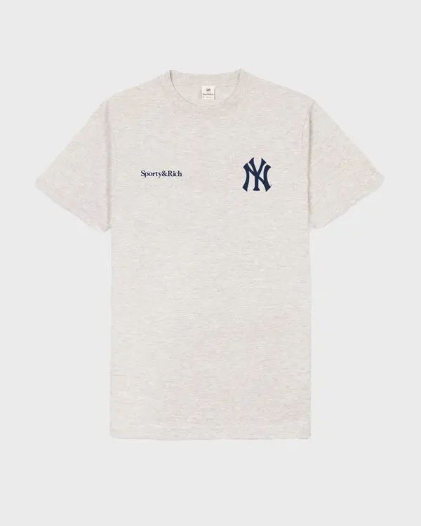 SPORTY & RICH Yankees Curve T-shirt