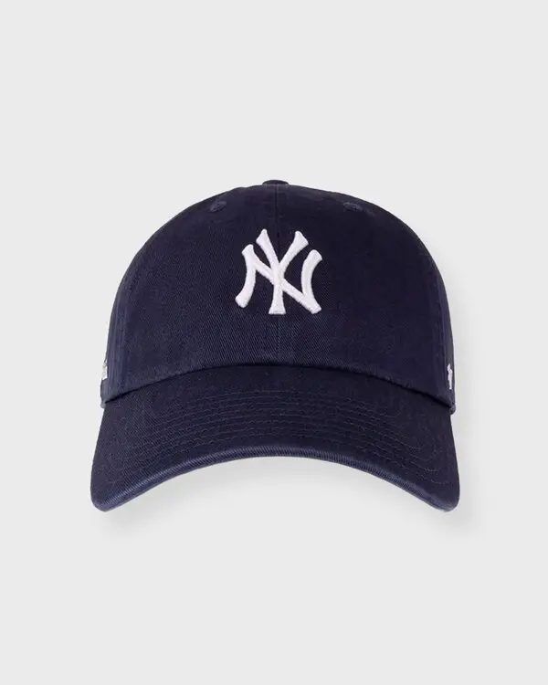 SPORTY & RICH Yankees Serif Cap - Navy
