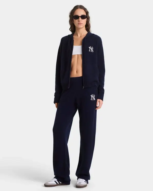 SPORTY & RICH Heritage Yankees Cashmere Trousers