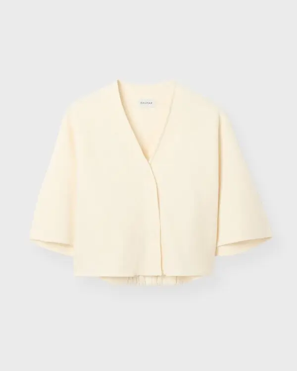 HOUSE OF DAGMAR Short Wool Cardigan