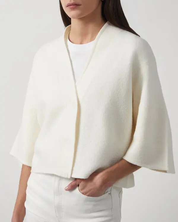 HOUSE OF DAGMAR Short Wool Cardigan