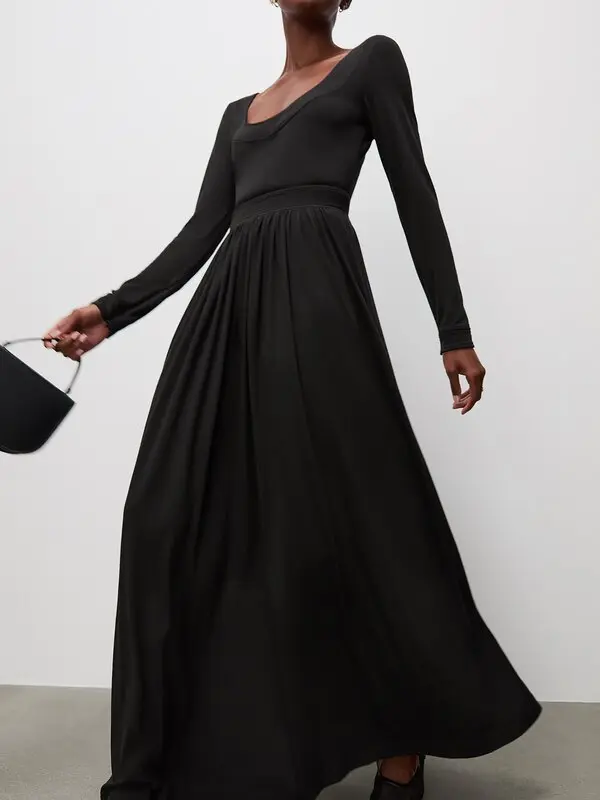 GWYN Maxi Jersey Dress