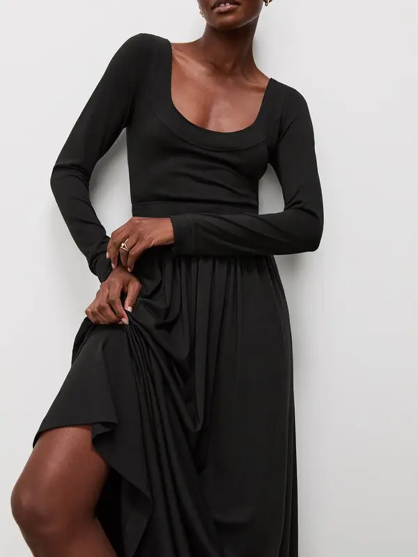 GWYN Maxi Jersey Dress