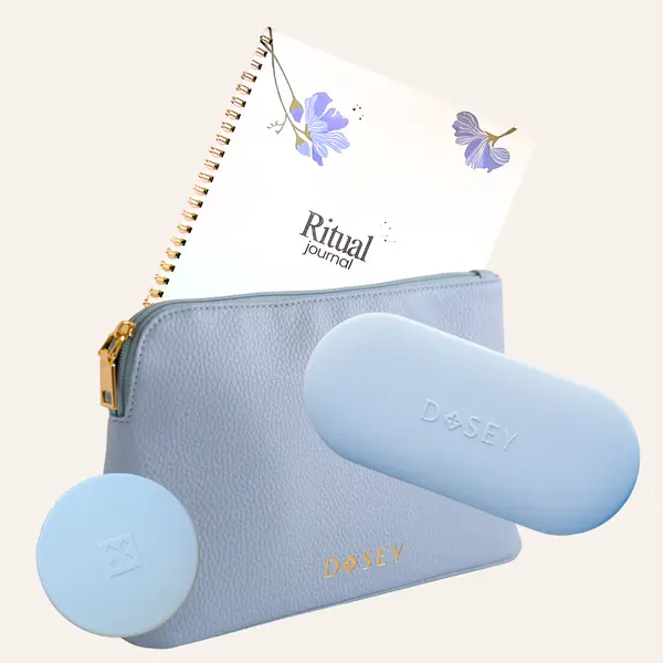 DOSEY 7-day Pill Compact - Sage (gold) 7-day