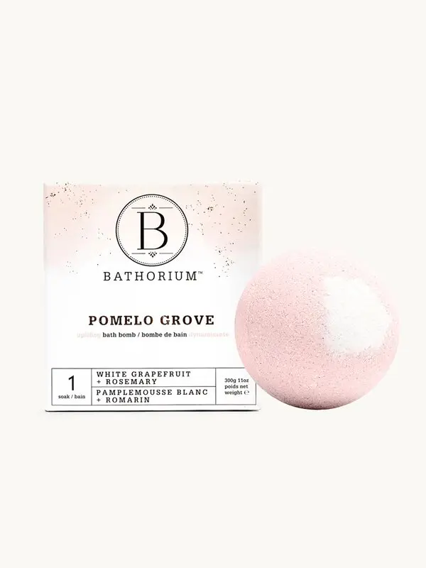 BATHORIUM Pomelo Grove Bath Bomb - One-color