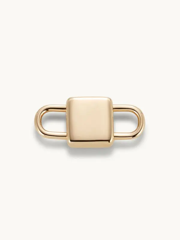 GWYN Chidi Lock Charm - Yellow Gold