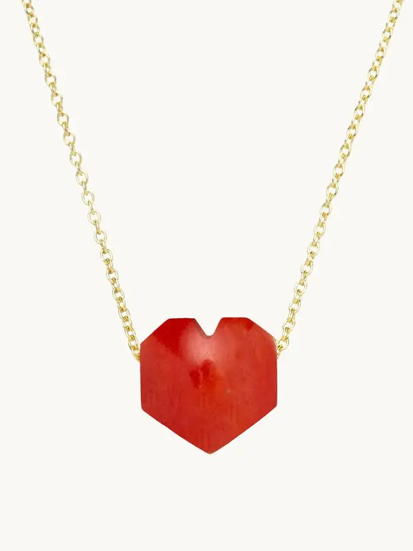 ALIITA Heart Pendant Necklace - Gold