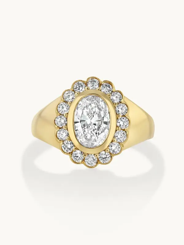 REAL FINE STUDIO Heirloom Signet Ring - One-color