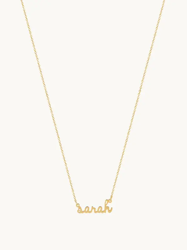 Sarah Chloe Ava Mini Name Necklace