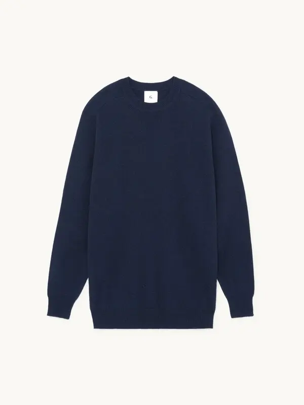 GWYN Oversized Cashmere Crewneck