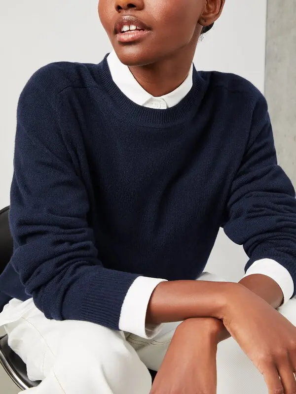 GWYN Oversized Cashmere Crewneck