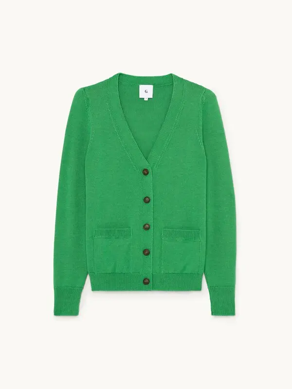 GWYN The Signature Cardigan - Green