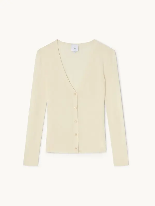 GWYN Sadie Cardigan - Ivory