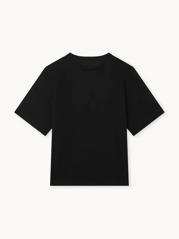 GWYN Luxe Tee - Black