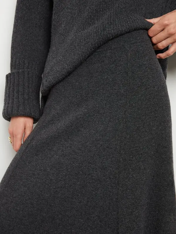 GWYN Knit A-line Skirt