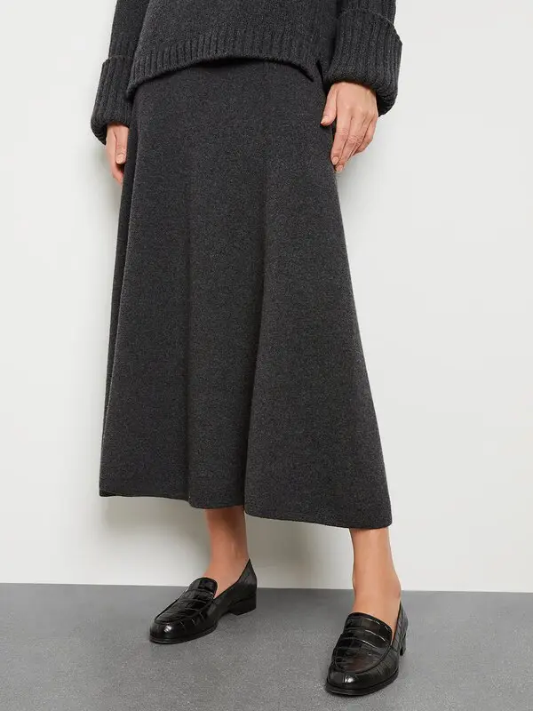 GWYN Knit A-line Skirt