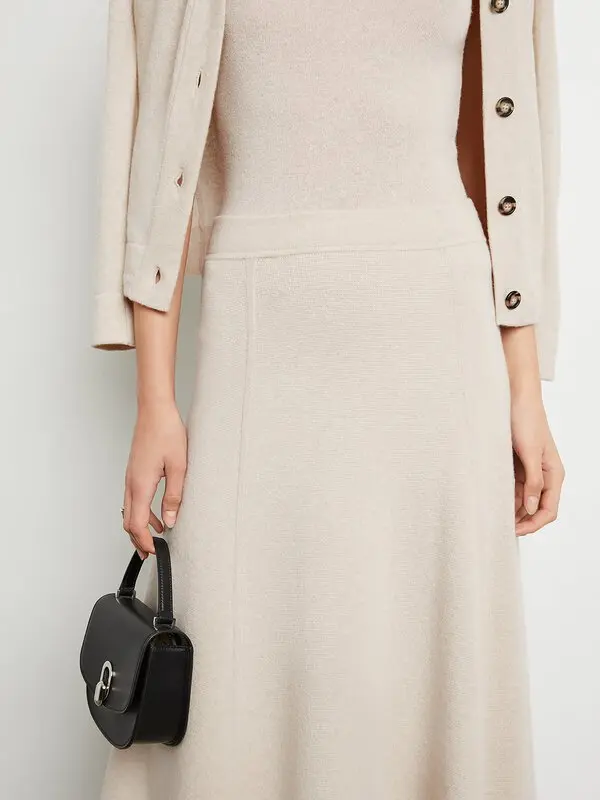 GWYN Knit A-line Skirt