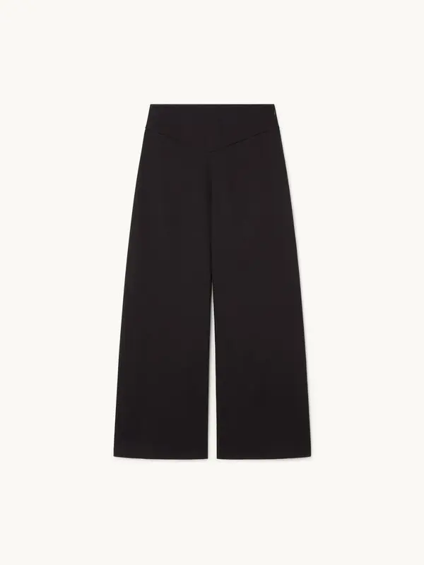 GWYN Jackie Wide-leg Pant - Vanilla