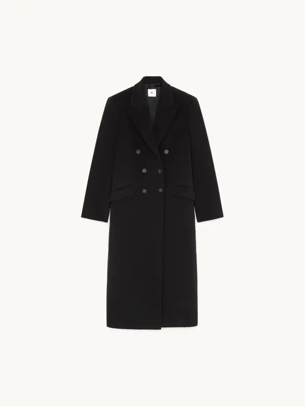 GWYN Exaggerated Double-breasted Overcoat