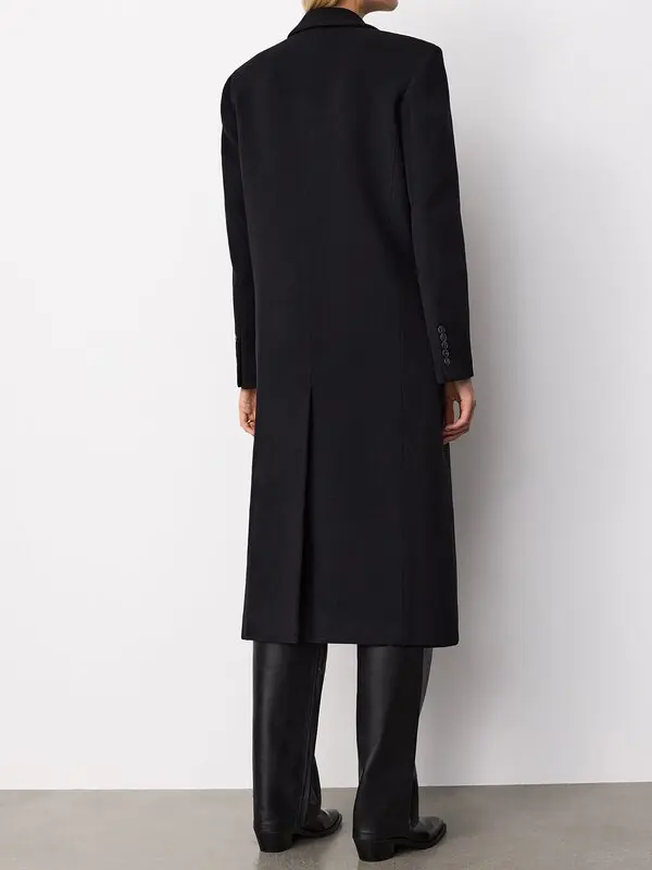 GWYN Exaggerated Double-breasted Overcoat