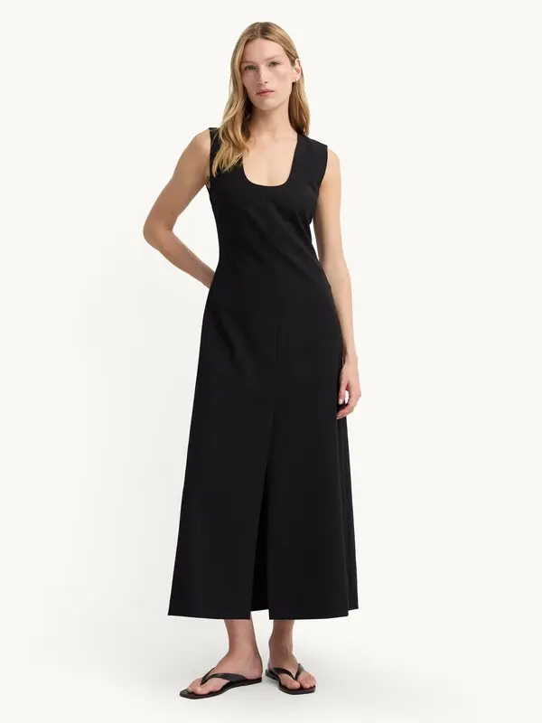 GWYN Merritt A-line Dress - Navy