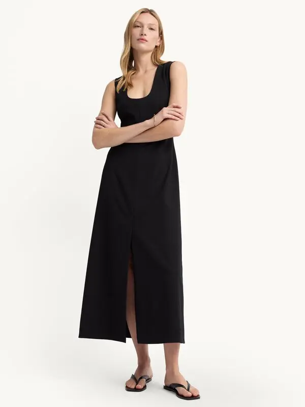 GWYN Merritt A-line Dress - Navy