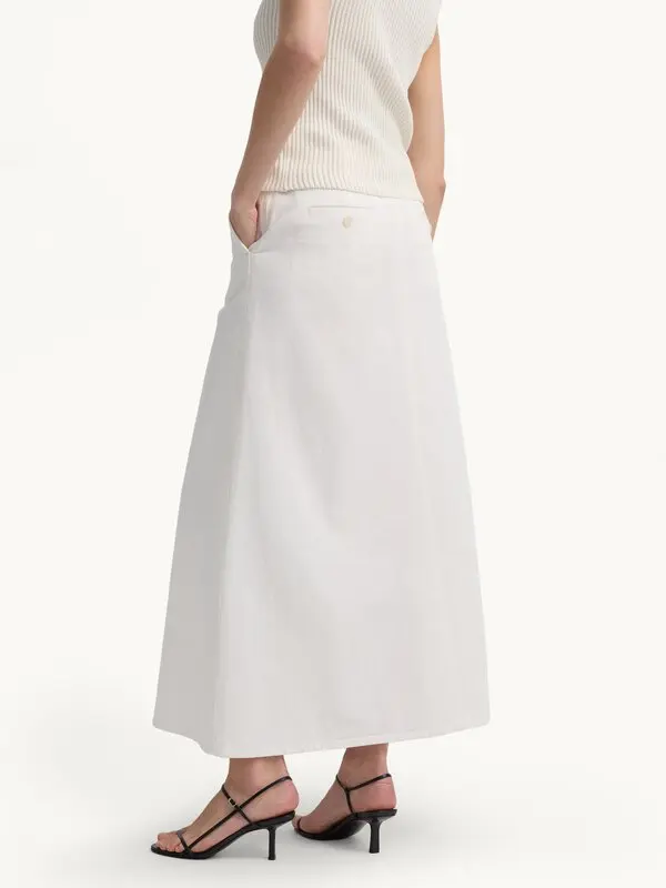 GWYN Flowy Midi Skirt
