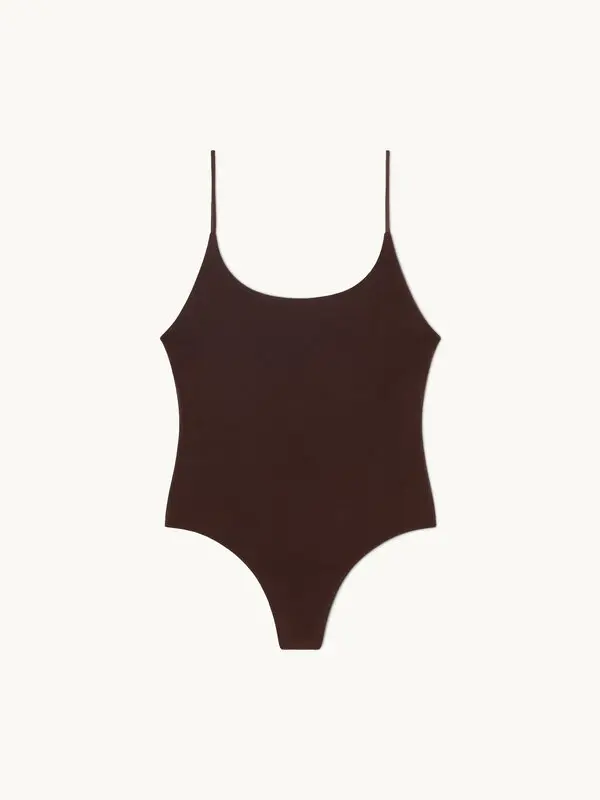 GWYN Camisole Bodysuit - Brown