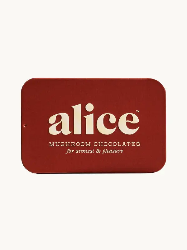 ALICE MUSHROOMS Happy Ending Functional Mushroom Chocolates - One-color