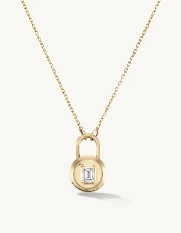 SOPHIE RATNER JEWELRY Love Lock Necklace - One-color