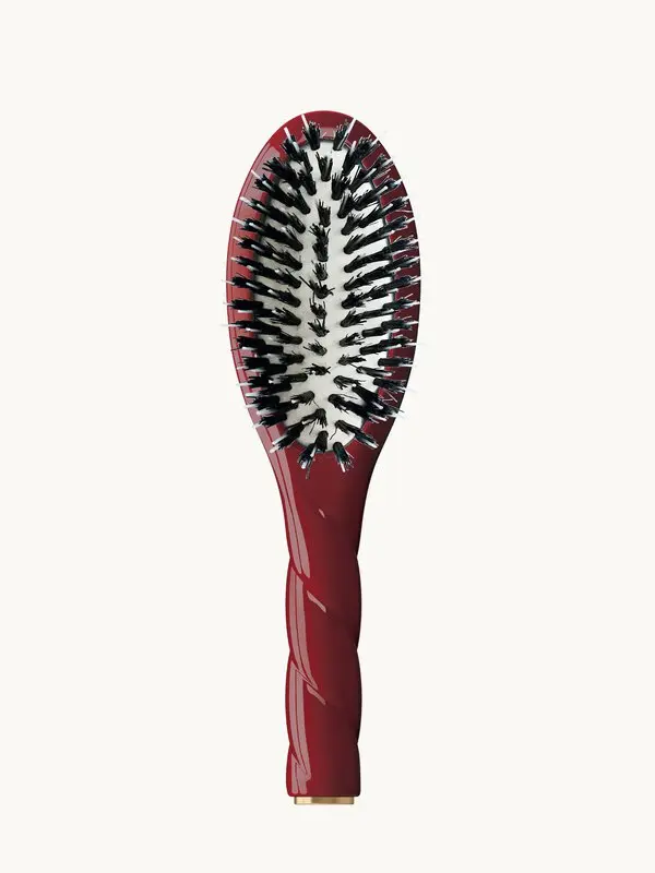 LA BONNE BROSSE N.02 The Small Care And Detangling Hairbrush - Cherry Red