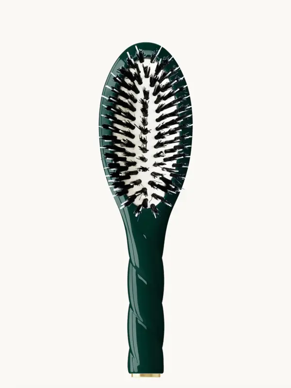 LA BONNE BROSSE N.02 The Small Care And Detangling Hairbrush - Emerald Green