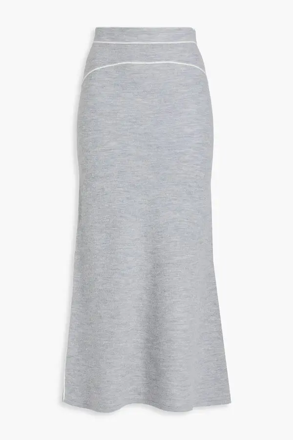 Sandro Wool Maxi Skirt