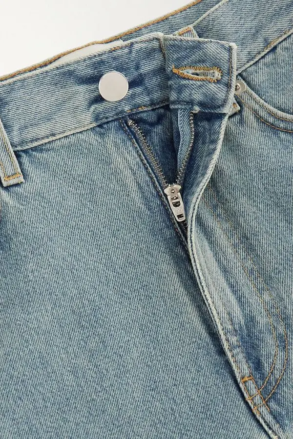 Loulou De Saison Samur High-rise Straight-leg Jeans - Light Denim