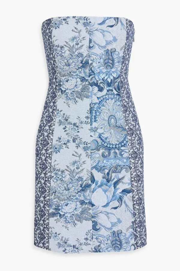 Alice + Olivia Violet Strapless Mini Dress