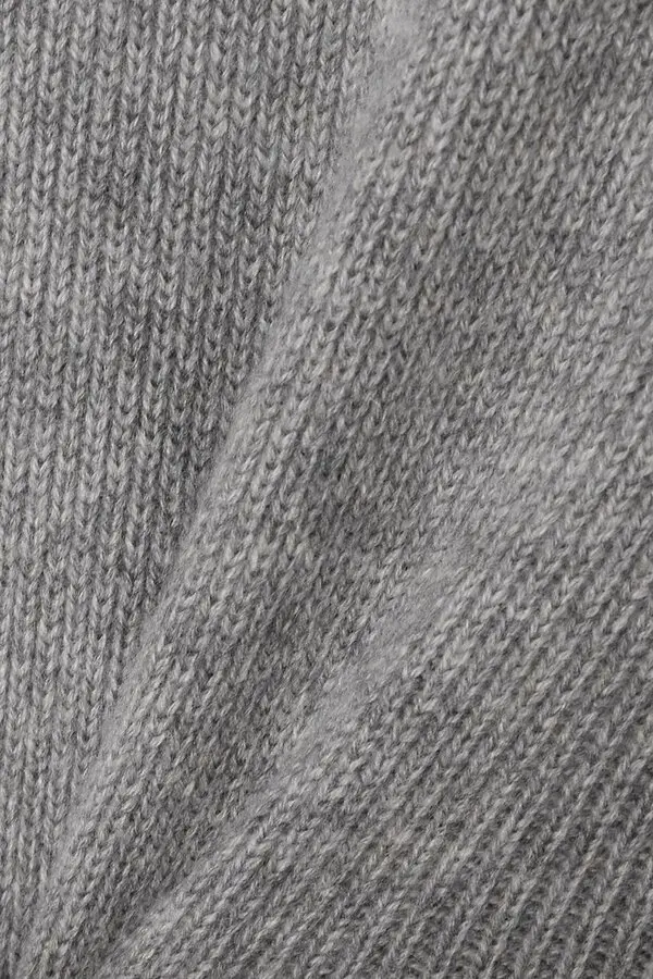 TOM FORD Pointelle-trimmed Ribbed Cashmere Mini Dress