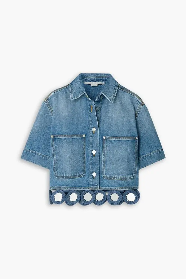 Stella McCartney Embellished Denim Shirt