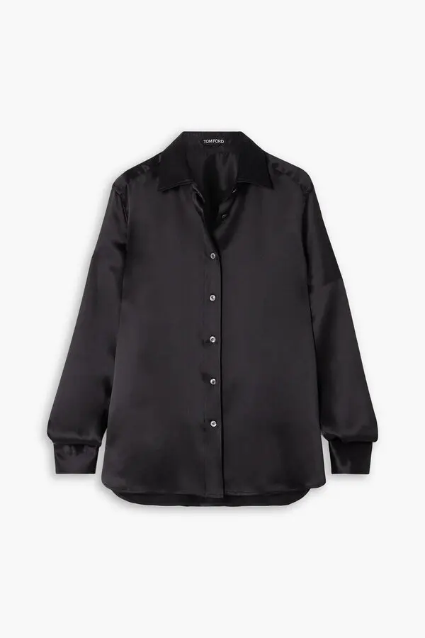 TOM FORD Silk-satin Shirt