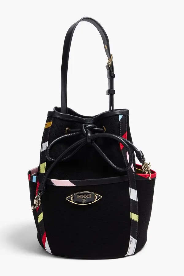 Emilio Pucci Printed Bucket Bag