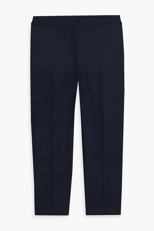Oscar De La Renta Tapered Wool-blend Pants