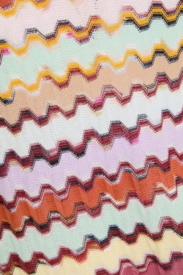 Missoni Crochet-knit Cotton-blend Top