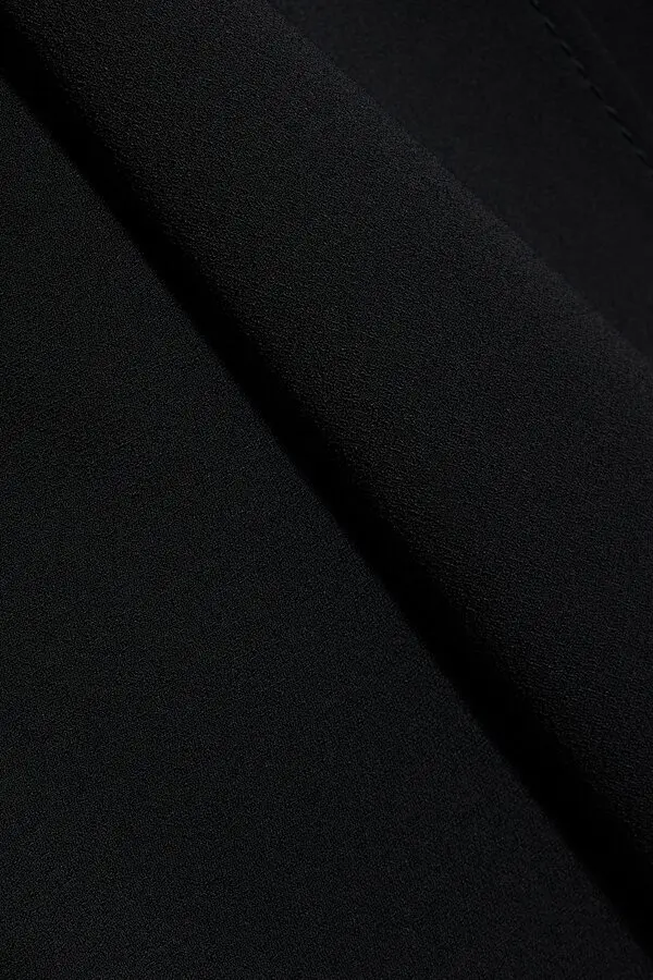 Another Tomorrow Crepe Midi Dress