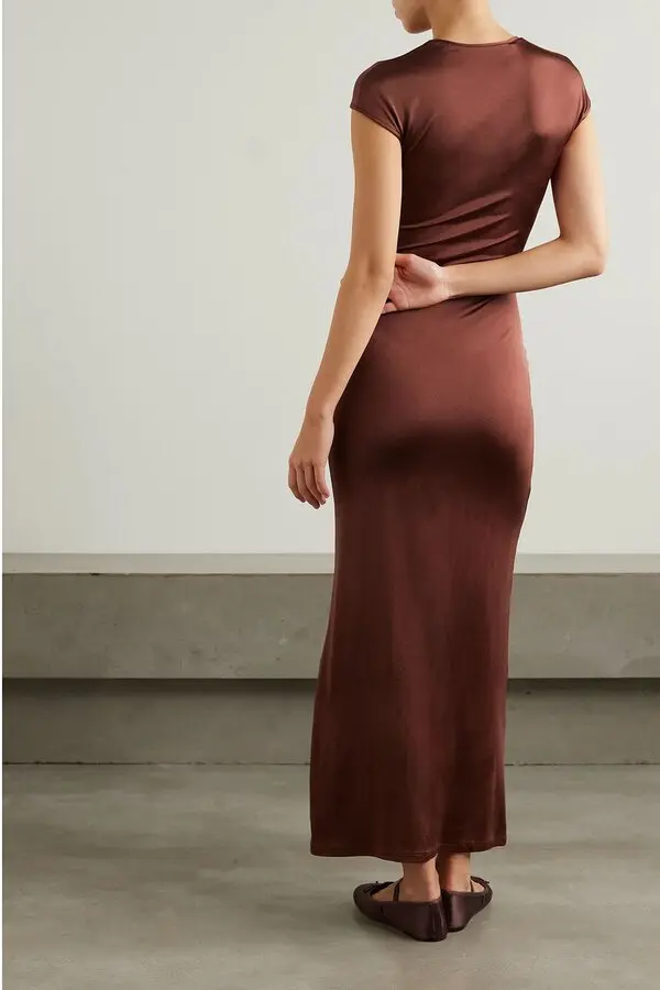 Tove Mali Twist-front Maxi Dress