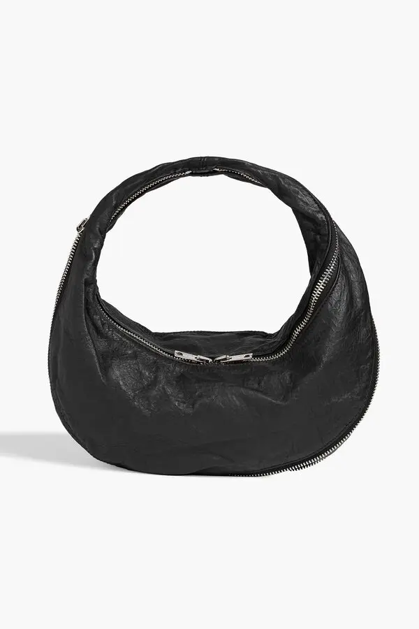 Alexander Wang Twyst Crinkled Leather Tote - Black