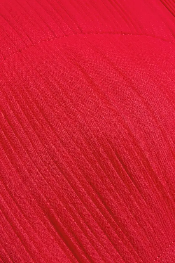 Proenza Schouler Cape-effect Pleated Jersey Maxi Dress