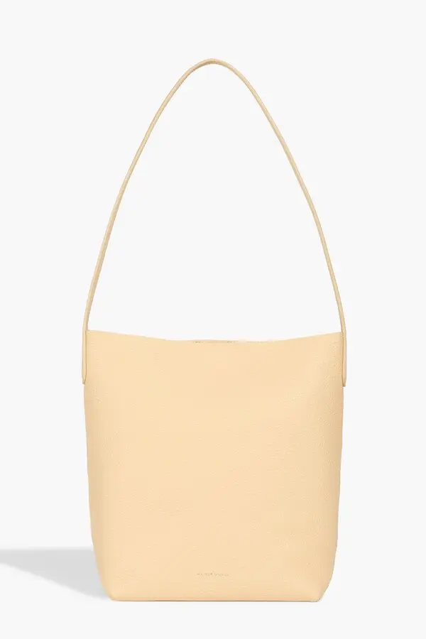 MANSUR GAVRIEL Small Pebbled Leather Cabas Tote
